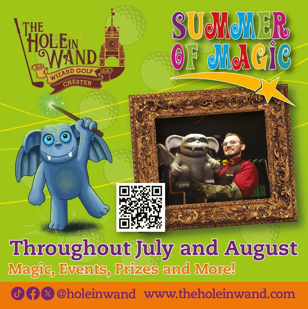 The Hole in Wand - Magical Crazy Golf Chester | Mini Golf in Chester